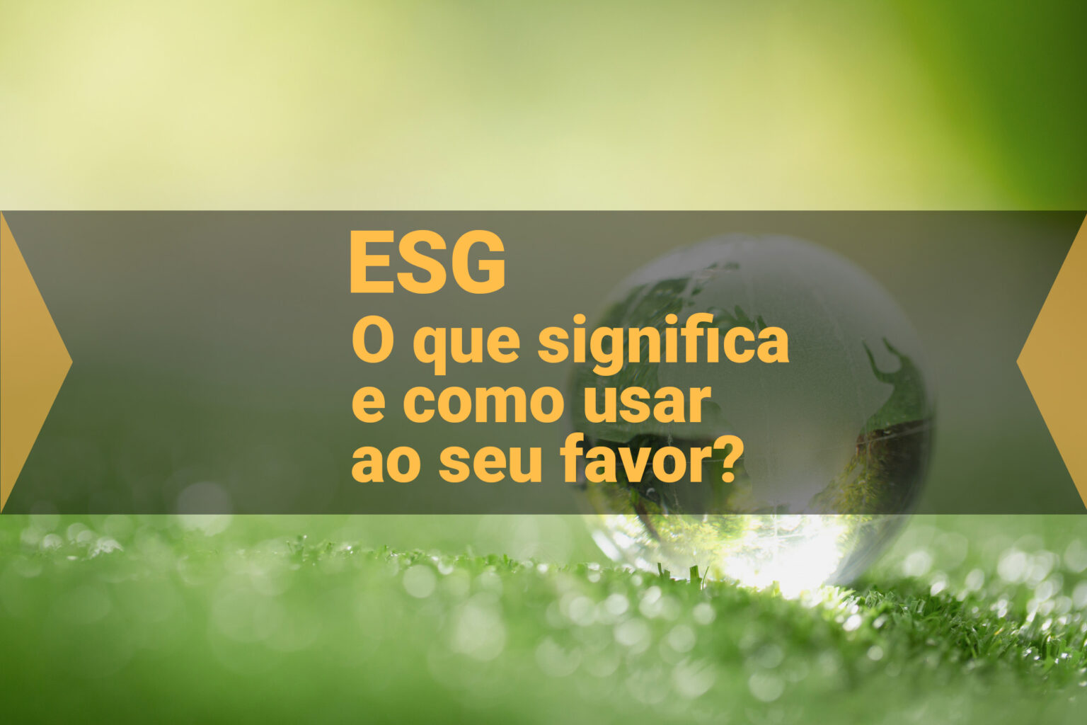 O que significa ESG: e como usar ao seu favor? - UHO